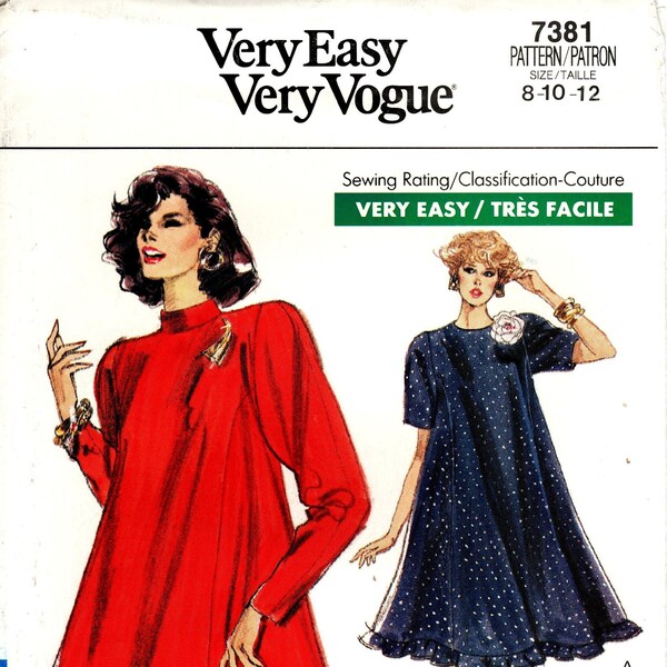Vogue Sewing Pattern - Etsy