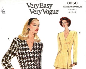 Vogue Sewing Pattern 2325 - Vogue Easy Options - Misses' Loose-fitting ...