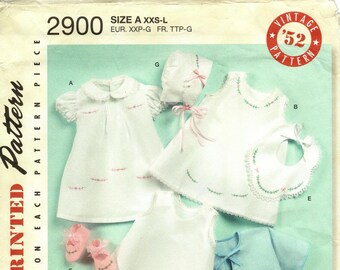 Baby Sacque Pattern - Etsy