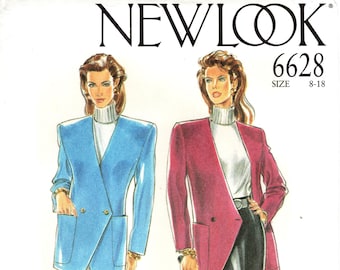 Sz 6 Thru 18 - New Look Pattern 6532 - Misses' Princess Seam, Double ...