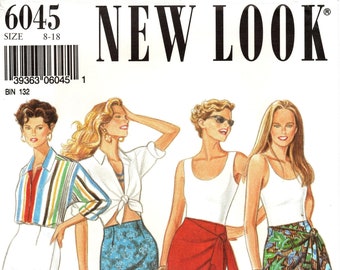 Sz 8 Thru 18 - New Look Separates Pattern 6243 - Misses' Cropped Length ...