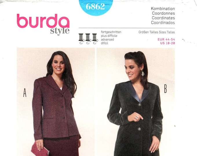 Burda Sewing Pattern 7422 Misses' Capes Wide Armhole, Flared Capes With ...