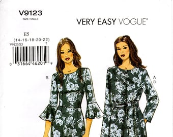 Sz 14/16/18/20/22 - Vogue Skirt Pattern V8835 - Misses' Straight, Yoked ...