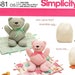 Simplicity Sewing Pattern 1681 by ABBY GLASSENBERG - Stuffed 12 1/2 ...