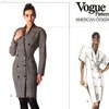 1986 Vogue American Designer Calvin Klein Jacket Pattern #1804 Size 14 ...