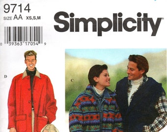 Simplicity Jacket Pattern | Etsy