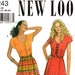 Sz 8 Thru 18 New Look Separates Pattern 6243 Misses' Cropped Length ...
