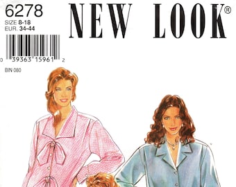 Sz 8 Thru 18 - New Look 6865 - Misses' Straight or Slight A-line, Knit ...
