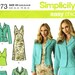 U-PICK Size Simplicity Separates Pattern 4273 Misses' | Etsy
