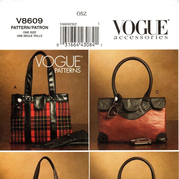 Vogue Bag Patterns - Etsy