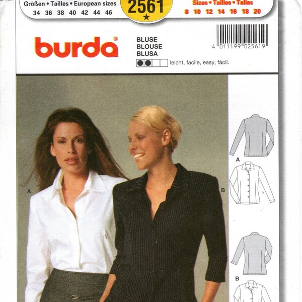 Burda Blouse - Etsy