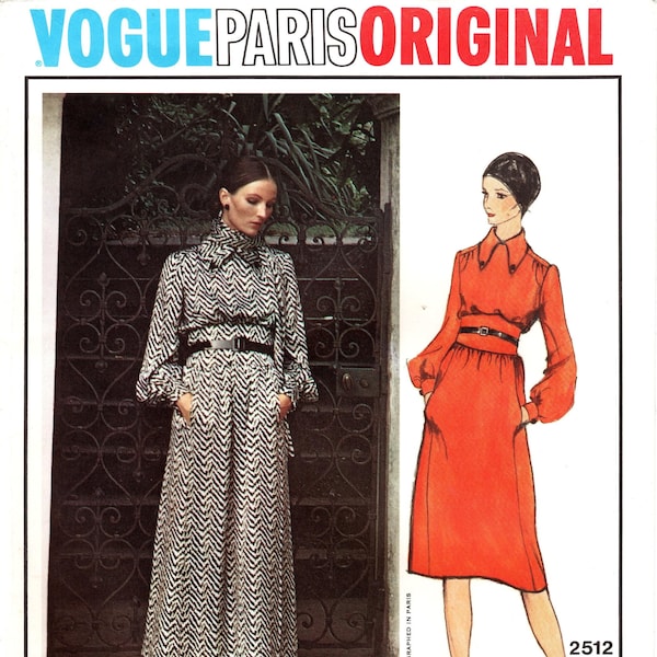 Vogue 1970 Pattern - Etsy