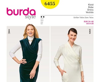 Burda Sewing Pattern 6466 - Misses' Fitted Thru Hips Flared Skirt With ...