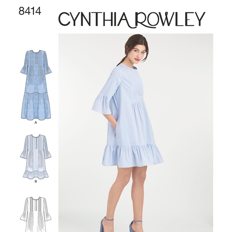 Pintuck Dress Patterns - Etsy