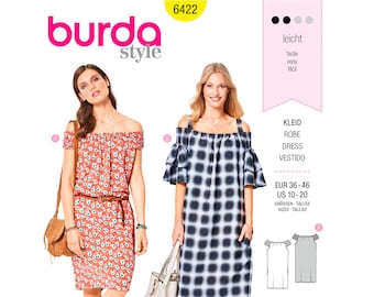 Burda Sewing Pattern 6466 - Misses' Fitted Thru Hips Flared Skirt With ...