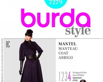 Burda 7162 Sewing Pattern: Misses' Coat, Jacket & Pants (size 6-18) - Etsy
