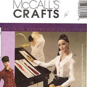 Simplicity Sewing Pattern 0682 Series 2 Couturier Doll Clothes for 15 1 ...