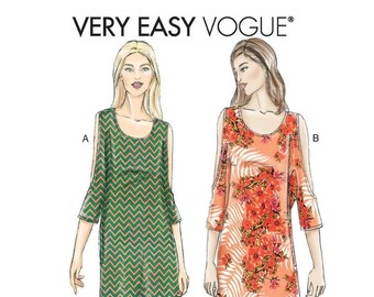 Sz 14/16/18/20/22 - Vogue Skirt Pattern V8835 - Misses' Straight, Yoked ...