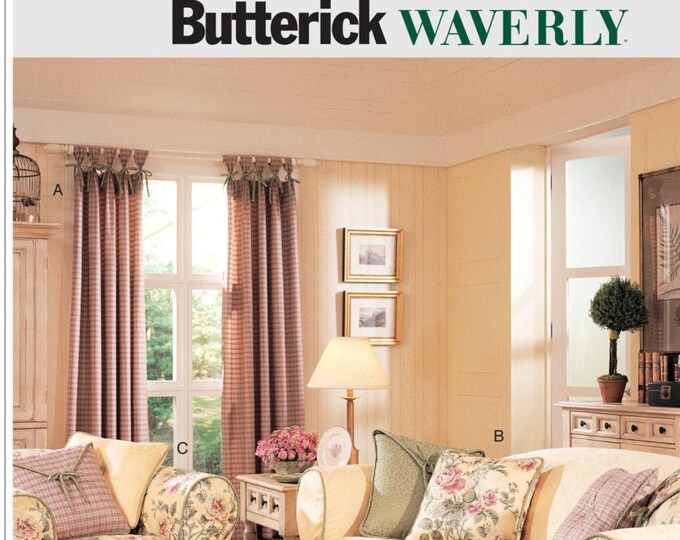 Butterick Home Decor Pattern 3877 - Sofa, Chair and Ottoman Slipcovers ...
