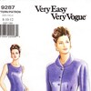 Sz 14/16/18 - Vogue Pattern 1403 by CALVIN KLEIN - Misses' Unlined ...