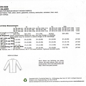 Kwik Sew Sewing Pattern K638/K3485 by Kerstin Martensson Men's Two ...
