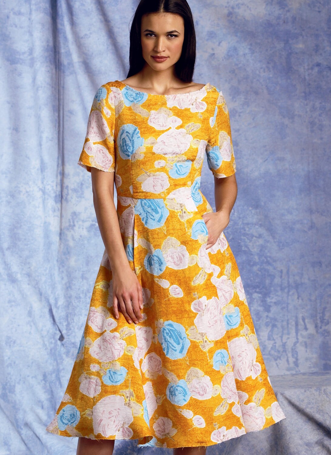 Sz 6/8/10/12/14 Vogue Dress Pattern V1397 by TRACY REESE Misses' Flared ...