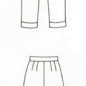 Sz 6 Thru 16 New Look Pattern 6107 Misses' Slim Fitting, Tapered Leg ...