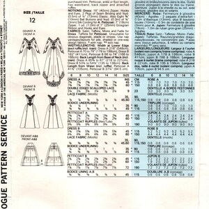 Vtg 80s Vogue Sewing Pattern 1677 - Misses' Princess Seam, Wide V-neck ...