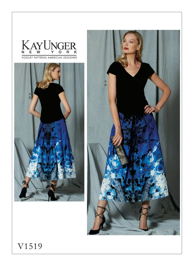 Pick Your Size Vogue Separates Pattern V1519 by KAY UNGER - Etsy