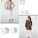 Burda Sewing Pattern 7506 - Misses'/woman's Loose-fitting, Princess ...