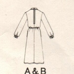 Vtg Vogue Pattern 2054 by BILL BLASS - Misses' Loose-fitting, A-line ...