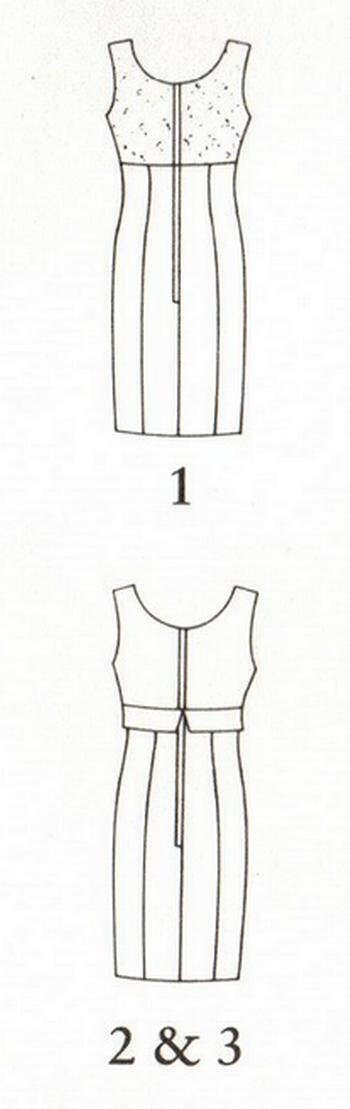 Sz 6 Thru 16 New Look 6637 Misses' Fitted Scoop Neck - Etsy