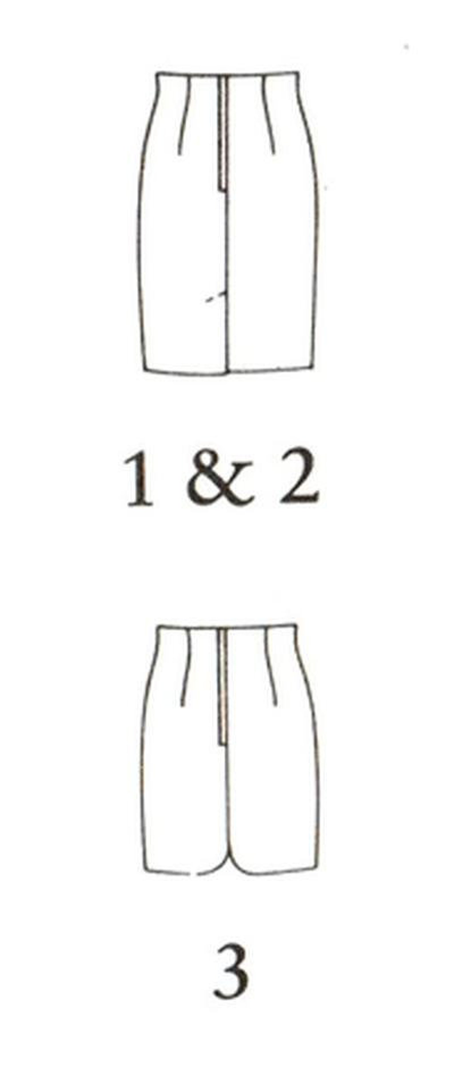 New Look 6608 Skirt Sewing Pattern: Size 6-16, Mini & Above Knee - Etsy