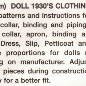 Vogue Doll Clothes Pattern 7565 by TERESA LAYMAN - Retro Inspired 18 ...
