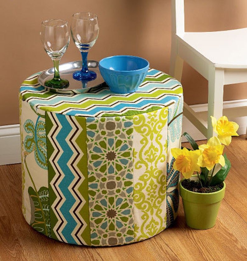 Butterick Home Decor Pattern B6073 DIY Cushions and Ottomans - Etsy