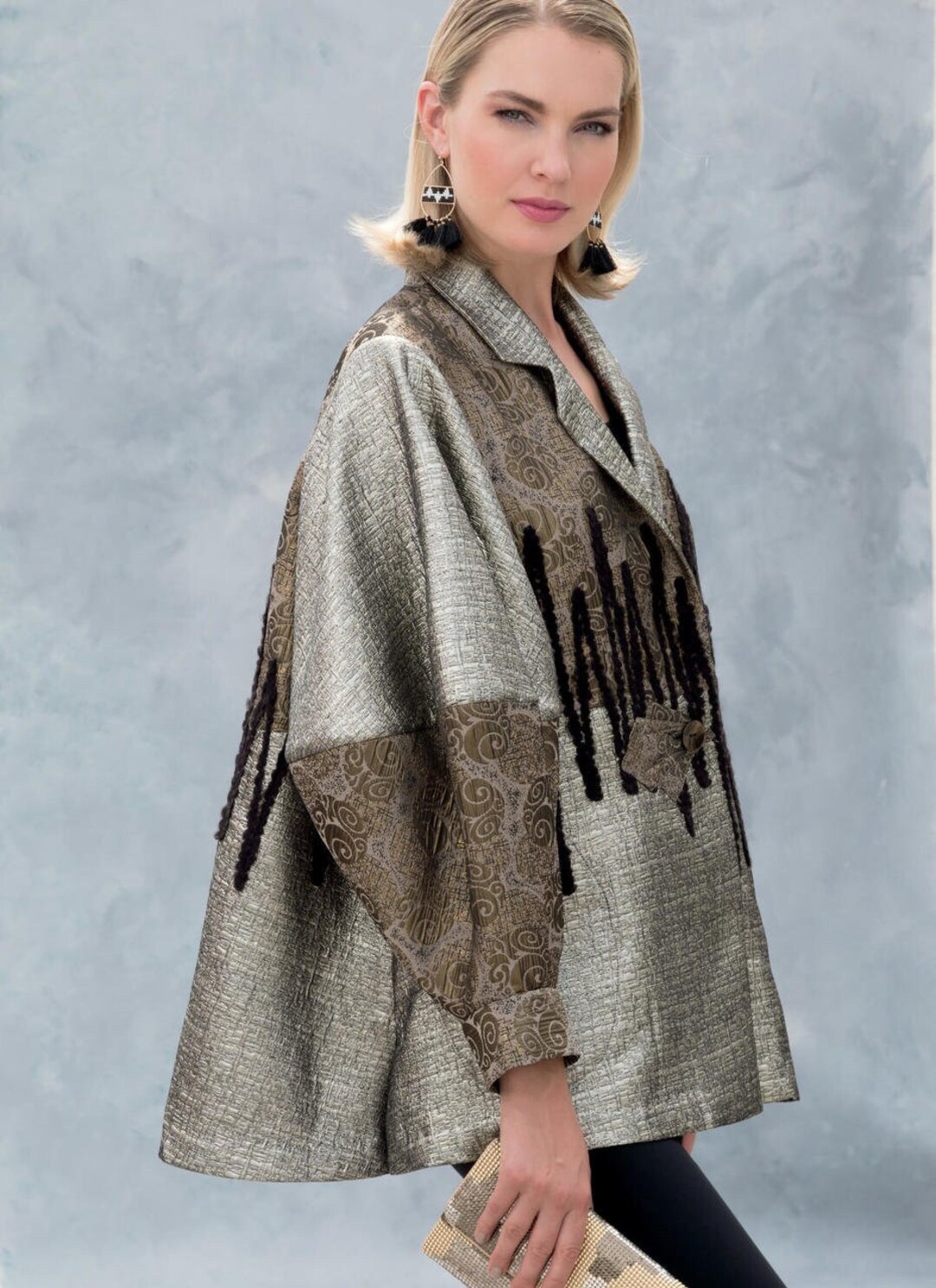 Vogue 9307 Designer Jacket Sewing Pattern: Loose-fitting French Seam ...