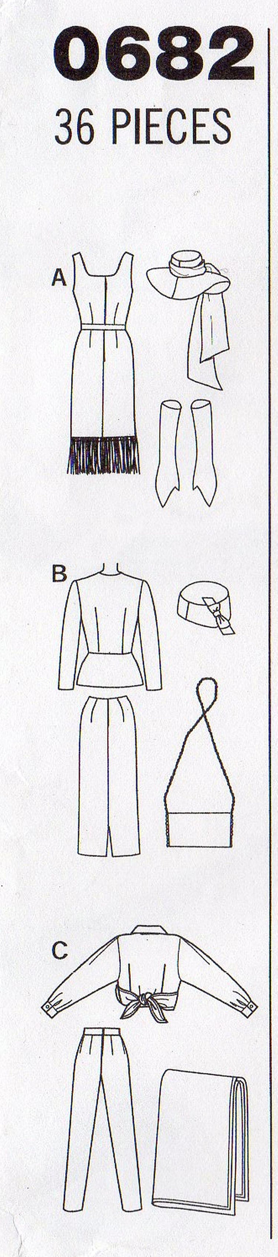 Simplicity Sewing Pattern 0682 Series 2 Couturier Doll - Etsy