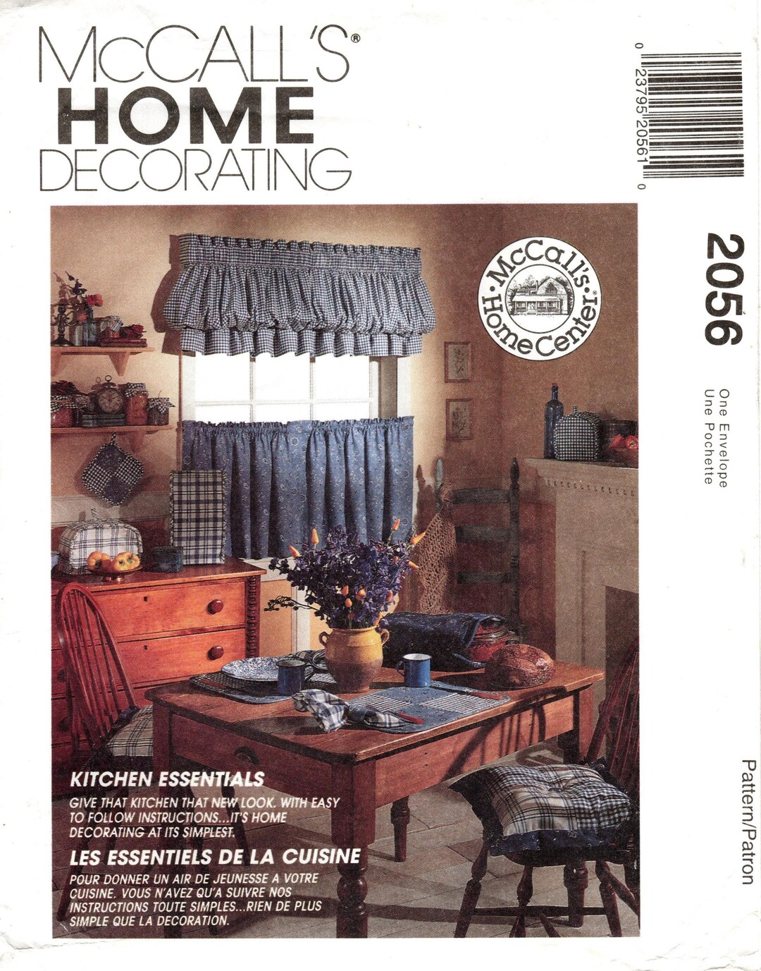 Mccall's Home Decor Pattern 2056 - Kitchen Essentials - Pattern for ...