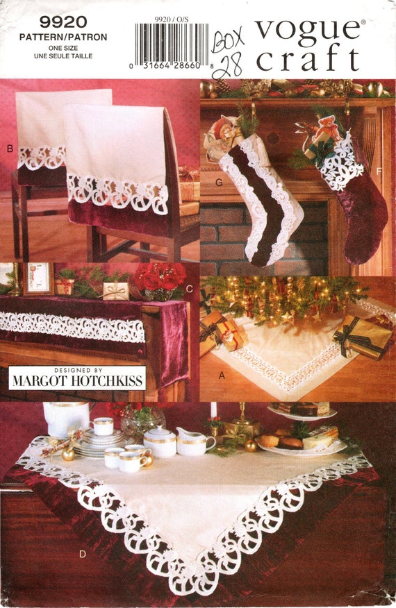 Vogue Craft Pattern 9920 by MARGOT HOTCHKISS Victorian - Etsy