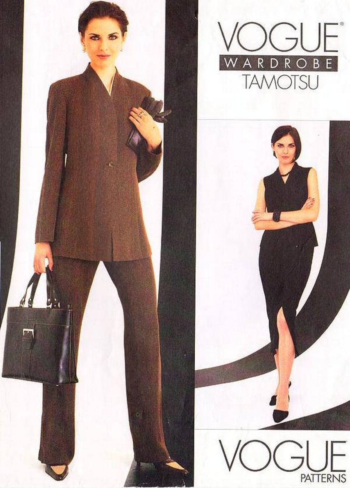 U-PICK Sz Vogue Wardrobe Pattern 2770 by TAMOTSU - Etsy