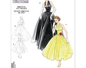 Sz 4/6/8/10 Vogue Dress Pattern V2962 Misses' - Etsy
