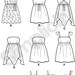 Simplicity Sewing Pattern 4127 - Misses' Shoulder Strap or Strapless Tops With Bodice and ...