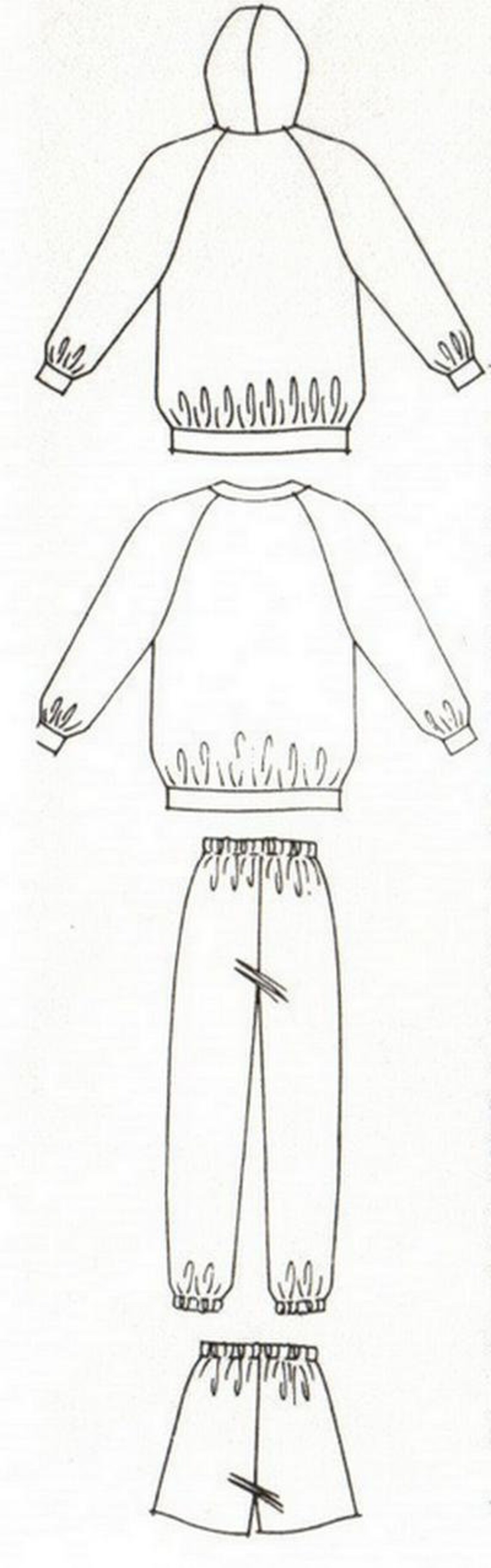 Sz 8 Thru 18 New Look Pattern 6444 Misses' Activewear - Etsy