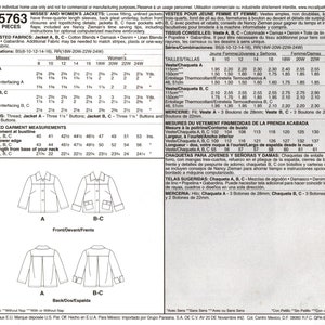 Sz 8 Thru 16 - Mccall's Pattern M5763 by NANCY ZIEMAN - Misses' & Women ...