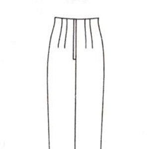 Sz 8 Thru 18 New Look Pattern 6092 Misses' Straight or - Etsy