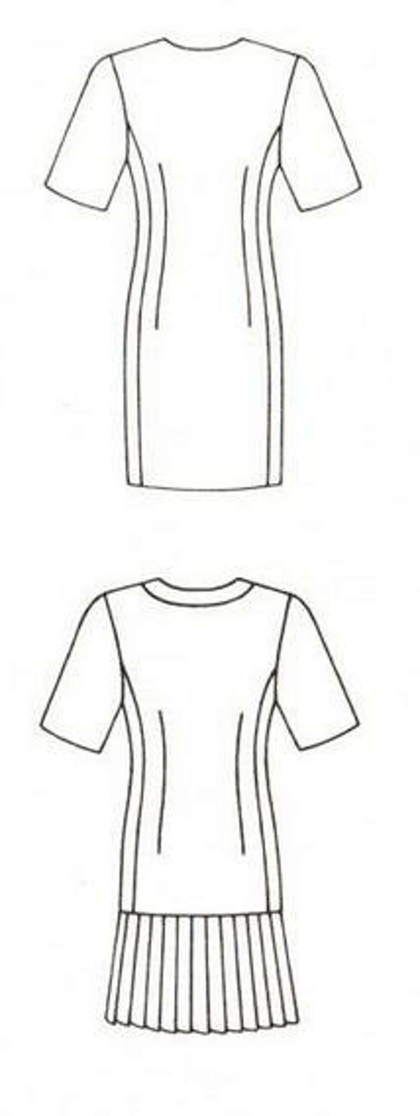 Sz 8 Thru 18 New Look 6672 Misses' Semi-fitted Button - Etsy