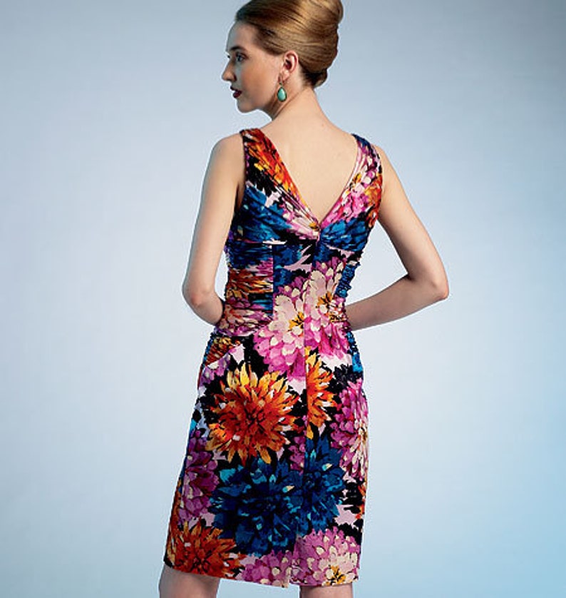 U-PICK Sz Vogue Dress Pattern V1302 by KAY UNGER - Etsy