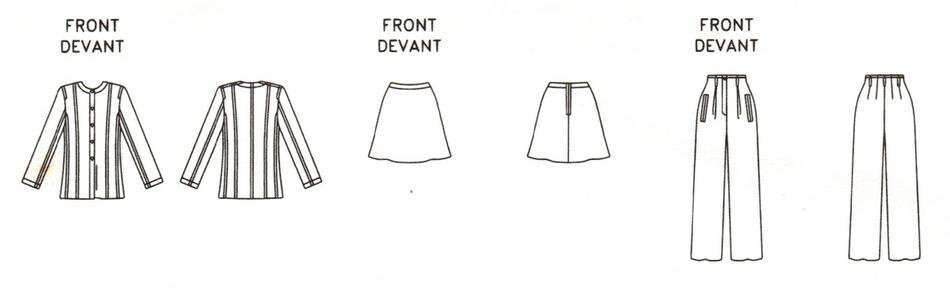 Sz 14/16/18 Vogue Pattern 1403 by CALVIN KLEIN Misses' - Etsy