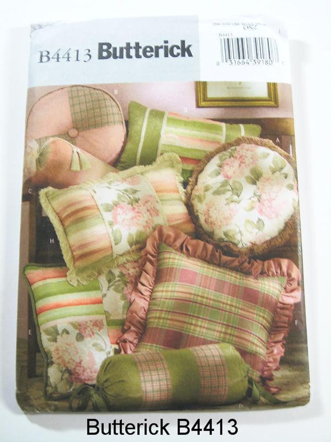 Butterick Home Decor Pattern B4413 - Decorator Throw Pillows - One Size ...