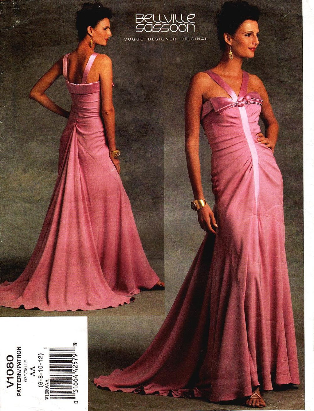 Sz 6/8/10/12 - Vogue Pattern V1080 by BELLVILLE SASSOON - Misses ...